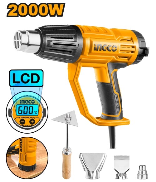 HG200058|سشوار صنعتی دیجیتالی 3حالته 2000 وات